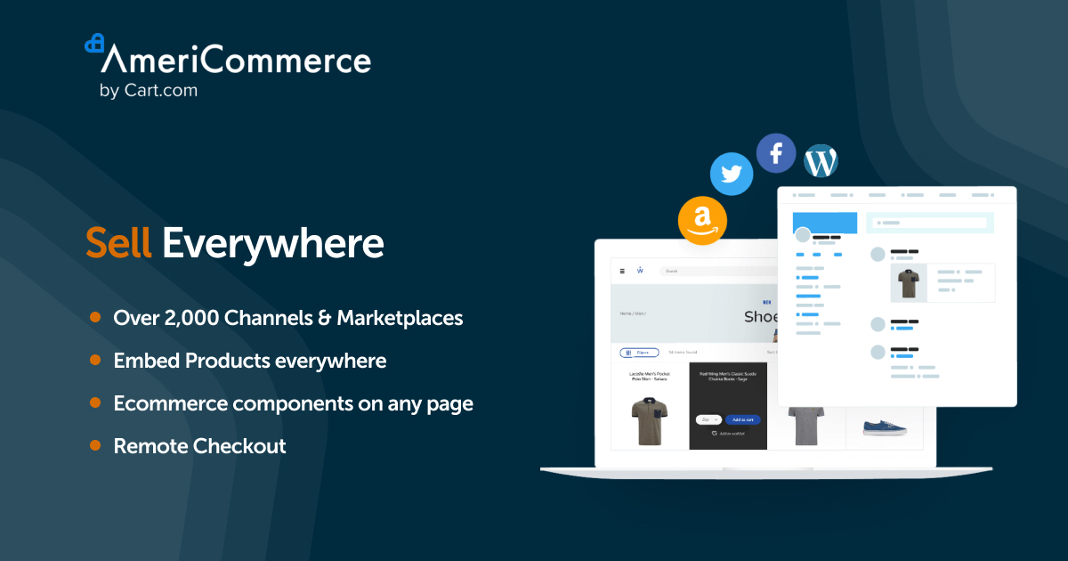 Sell Your Products Everywhere | AmeriCommerce